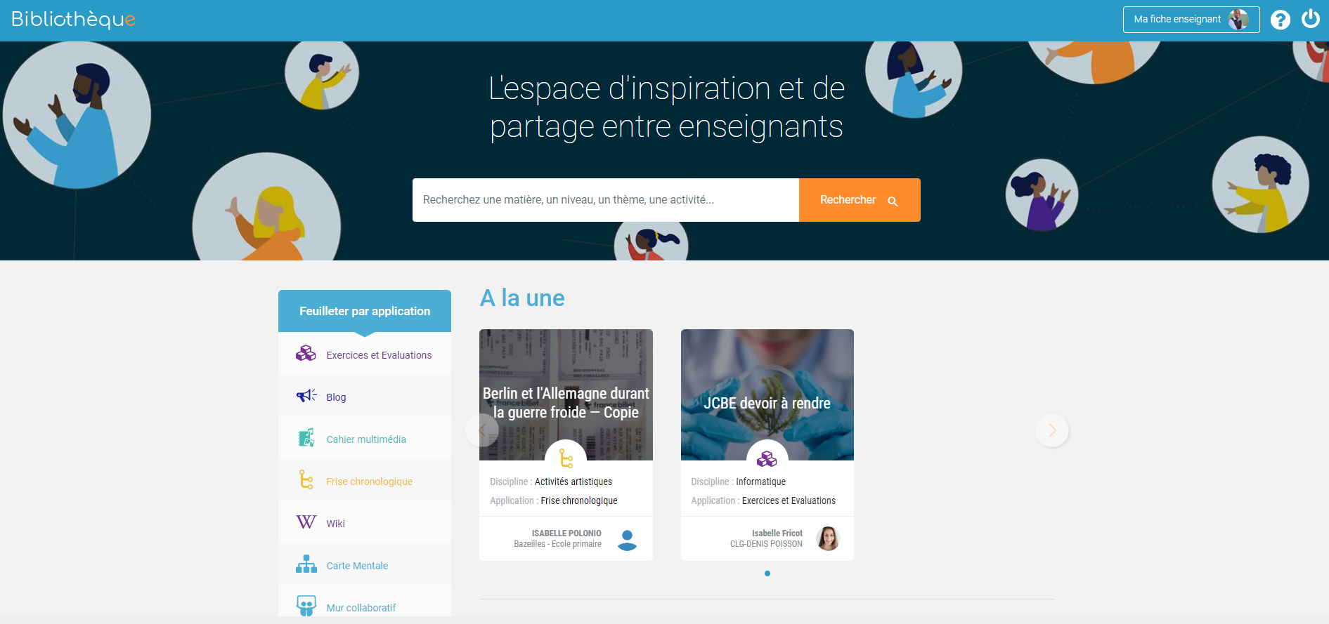 Présentation de la Bibliothèque – Accueil